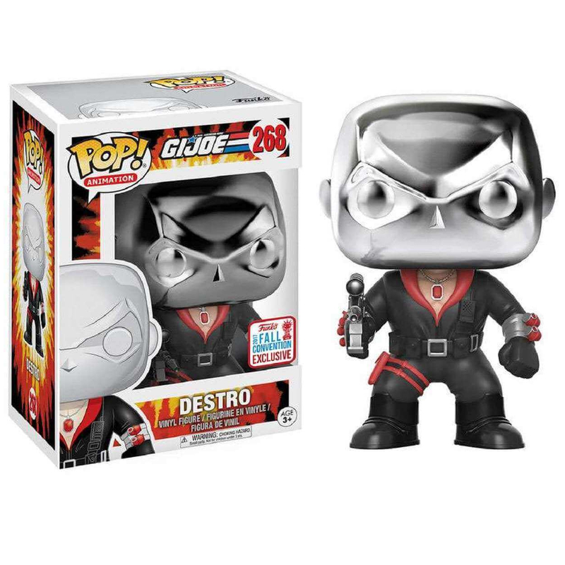 Funko Pop! Animation GiJoe Destro 268 Exclusivo Original - Moça do Pop ...