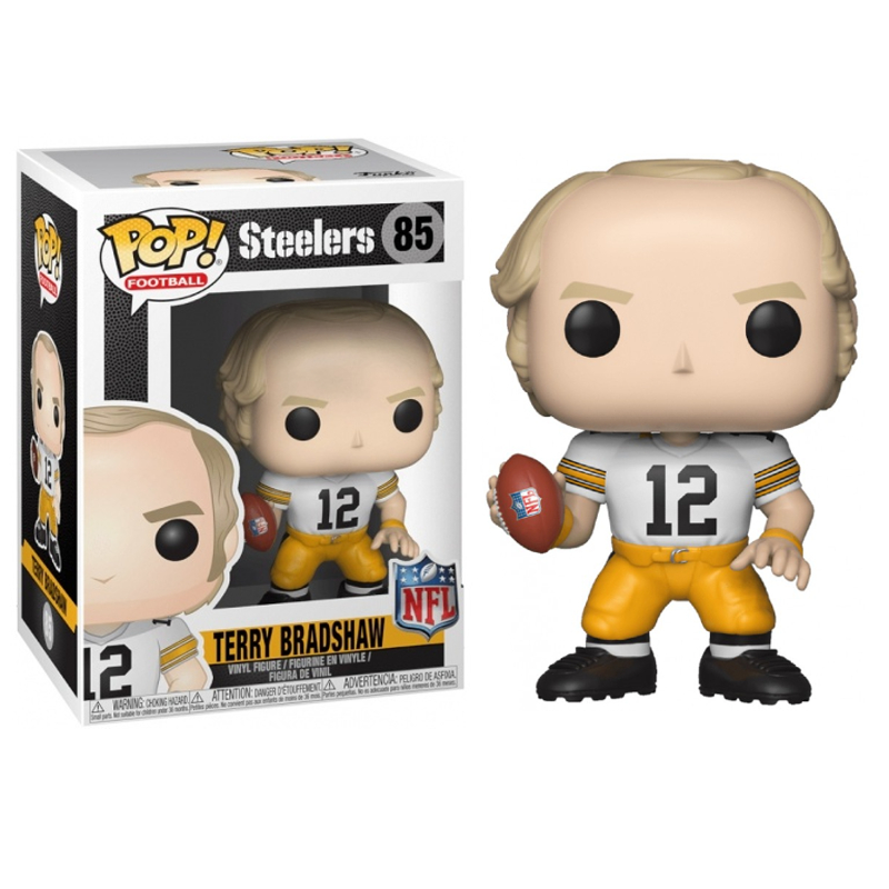 Funko Pop! Football NFL Steelers Terry Bradshaw 85 Original - Moça do ...