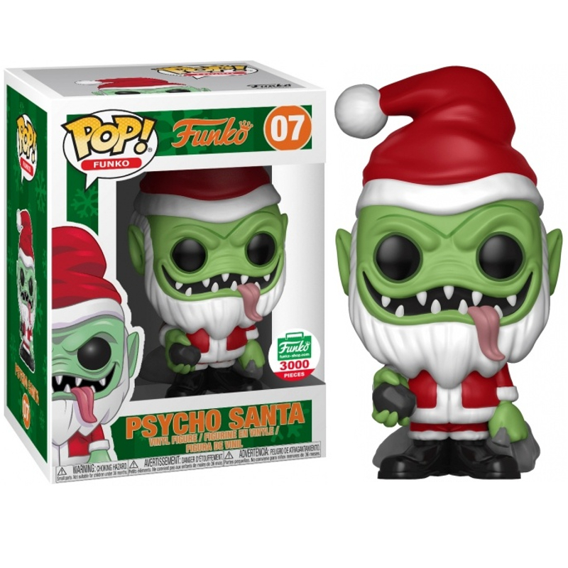 Funko Pop! Funko Psycho Santa 07 Exclusivo Original Colecionavel - Moça ...