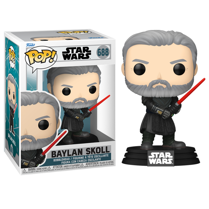 Funko Pop! Television Star Wars Baylon Skoll 688 Original - Moça do Pop ...