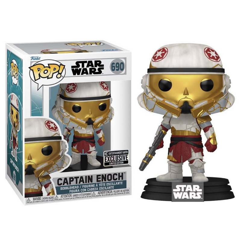 Funko Pop! Television Star Wars Captain Enoch 690 Exclusivo Original ...