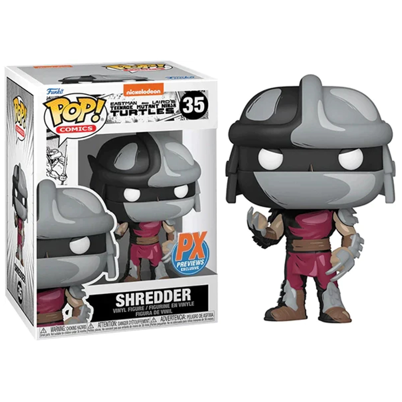 Funko Pop! Comics Turtles Shredder 35 Exclusivo Original Colecionavel ...
