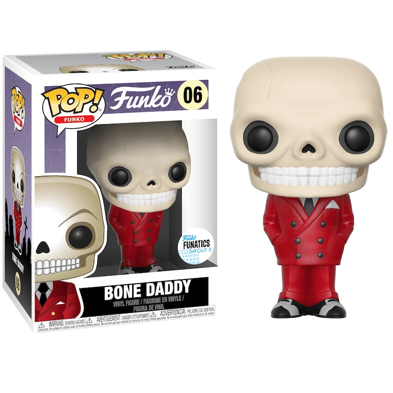 Funko Pop! Funko Bone Daddy 06 Exclusivo Original Colecionavel - Moça ...