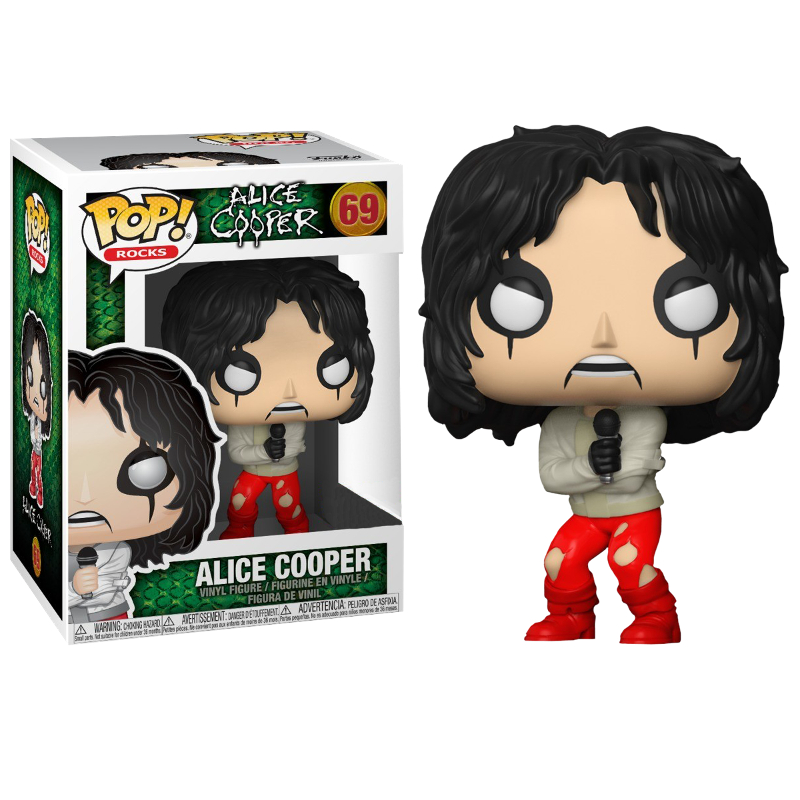 Funko Pop! Rocks Alice Cooper 69 Exclusivo Original Colecionavel - Moça ...