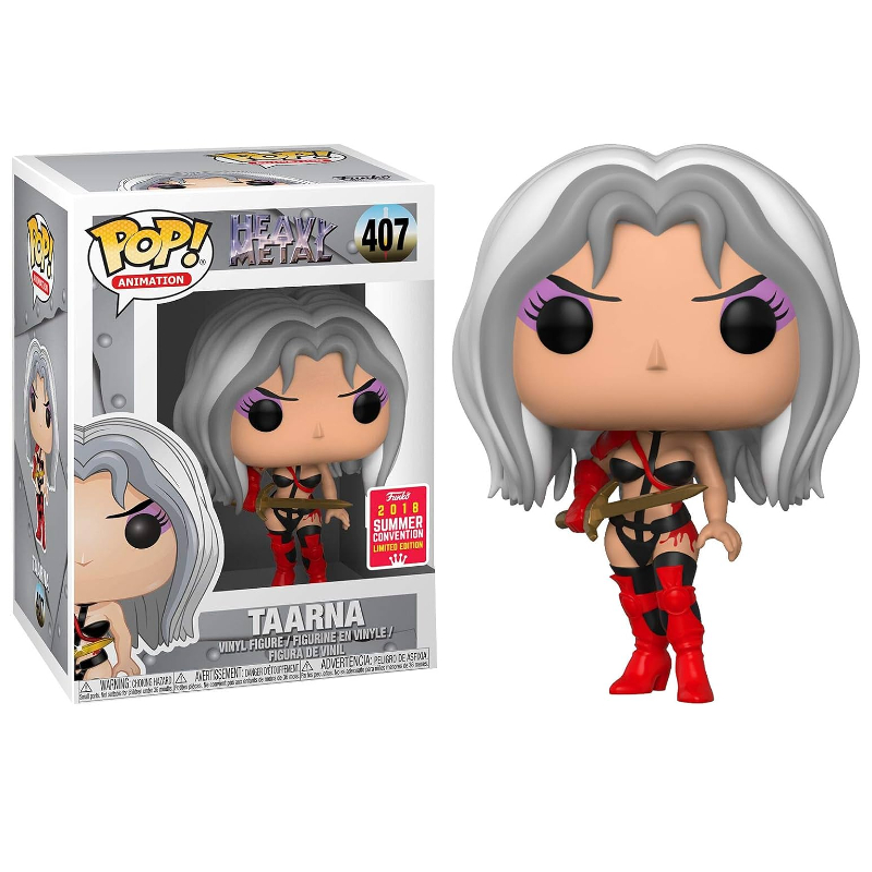 Funko Pop! Animation Heavy Metal Taarna 407 Exclusivo Original - Moça ...