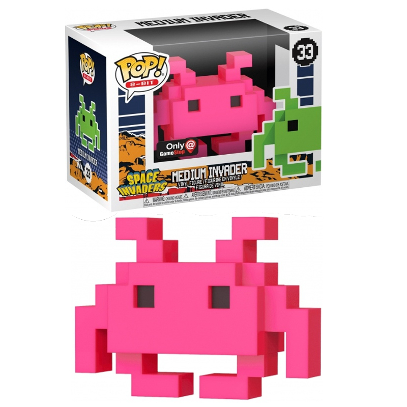 Funko Pop! 8-Bit Space Invaders Medium Invader 33 Exclusivo Original ...