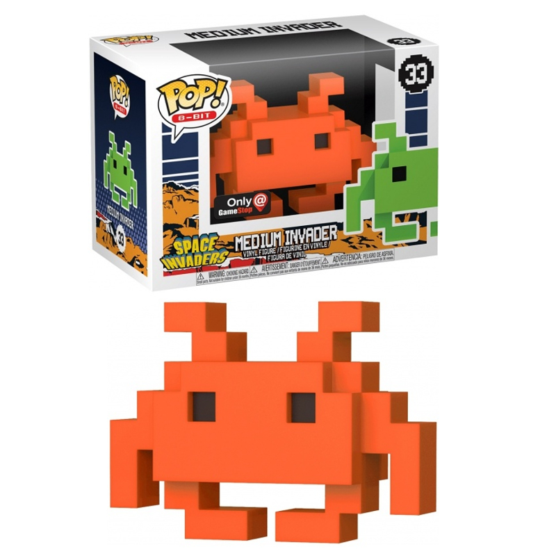 Funko Pop! 8-Bit Space Invaders Medium Invader 33 Exclusivo Original ...
