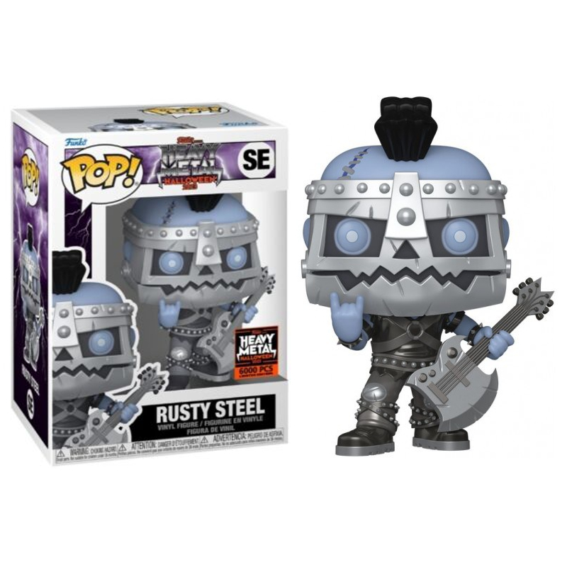 Funko Pop! Metal Rusty Steel SE Exclusivo Original Colecionavel - Moça ...