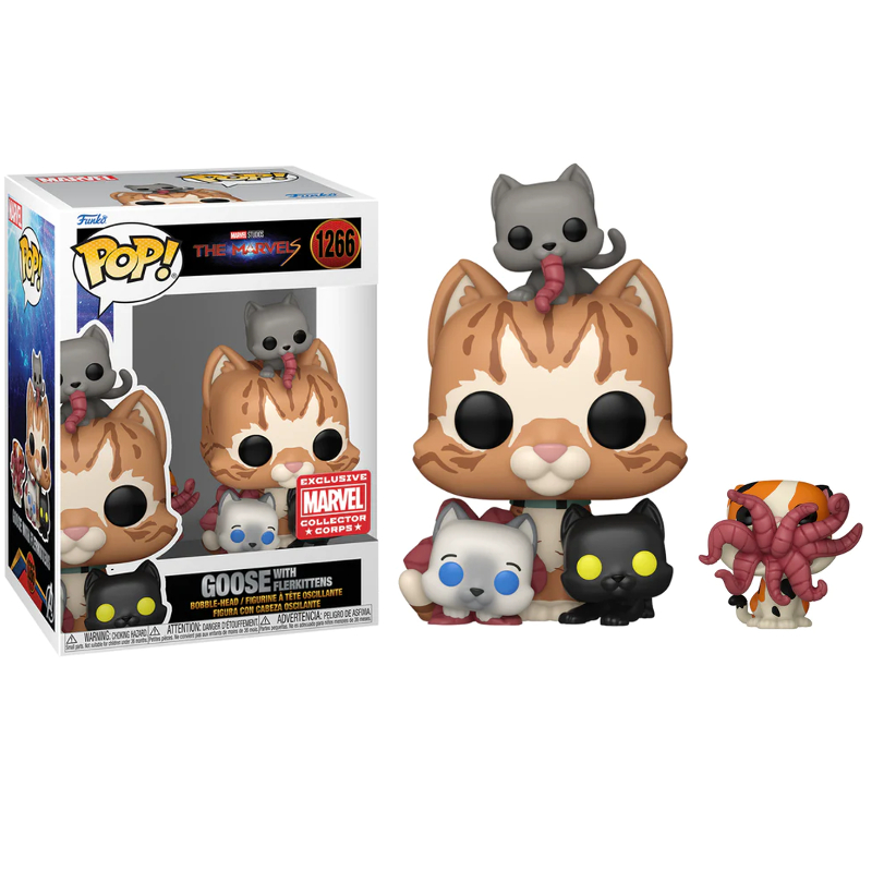 Funko Pop! Filme As Marvels Goose With Flerkittens 1266 Exclusivo ...
