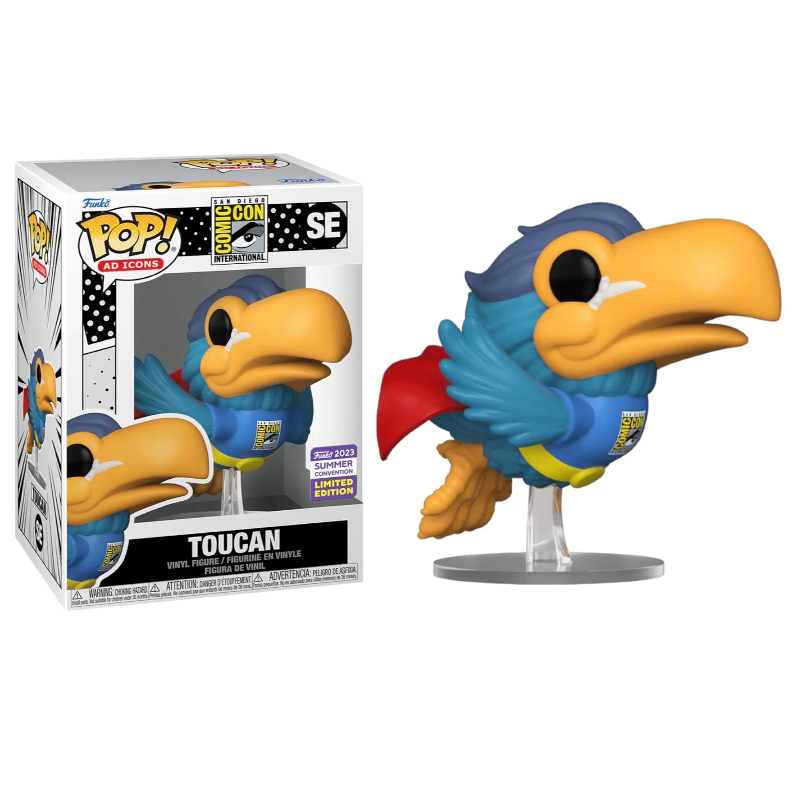 Funko Pop! Ad Icons Toucan SE Exclusivo Original Colecionavel - Moça do ...