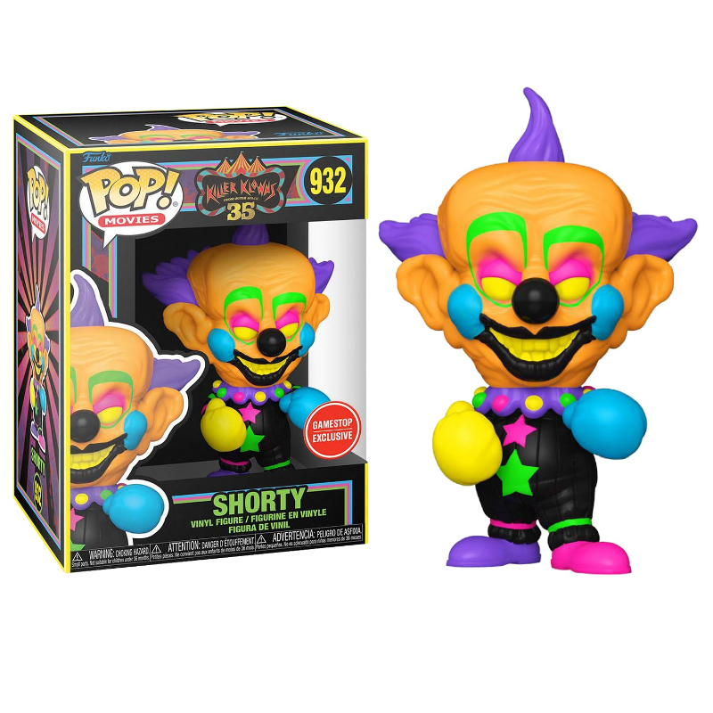 Funko Pop! Filmes Killer Klowns Shorty 932 Exclusivo Original - Moça do ...