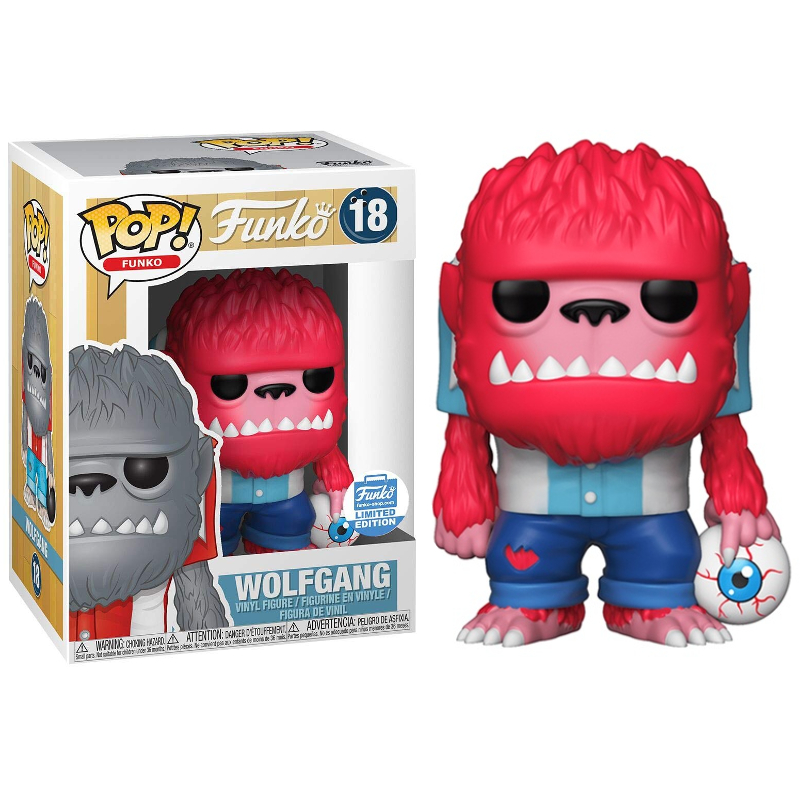 Funko Pop! Funko Wolfgang 18 Exclusivo Original Colecionavel - Moça do ...