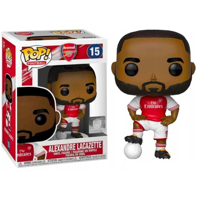 Funko Pop! Football Futebol Arsenal Alexandre Lacazette 15 Exclusivo ...