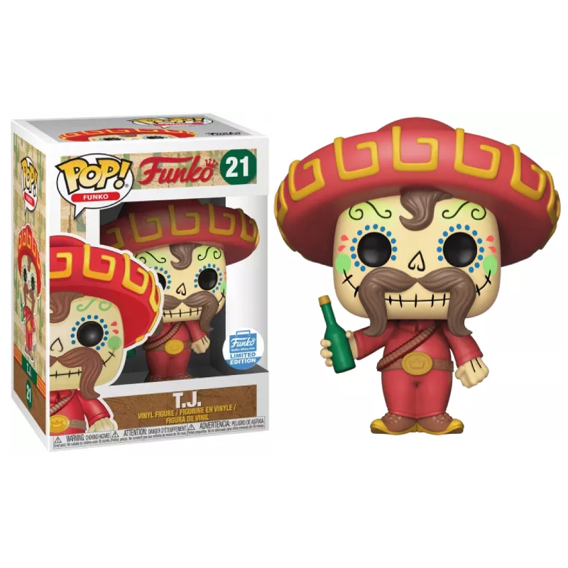 Funko Pop! Funko T.J. 21 Exclusivo Original Colecionavel - Moça do Pop ...