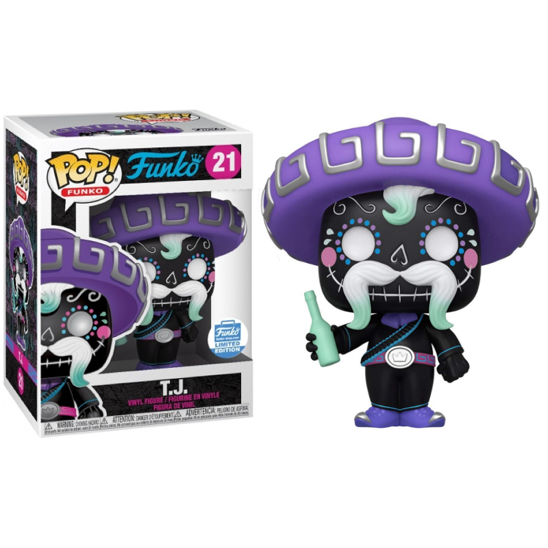 Funko Pop! Funko T.J. 21 Exclusivo Original Colecionavel - Moça do Pop ...