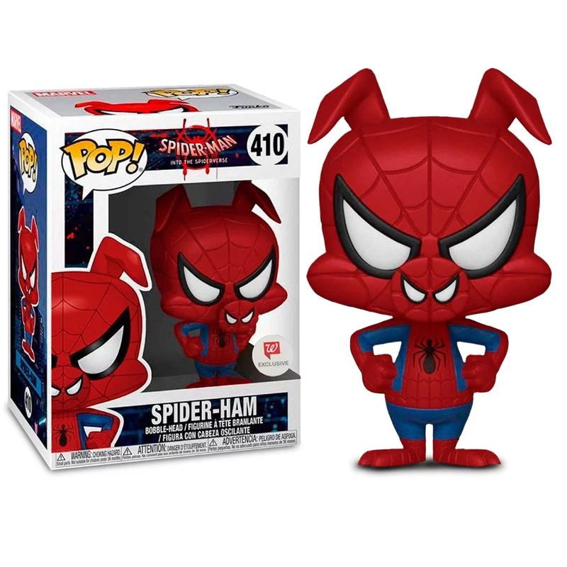 Funko Pop! Spider-Man Spider-Ham 410 Exclusivo Original - Moça do Pop ...