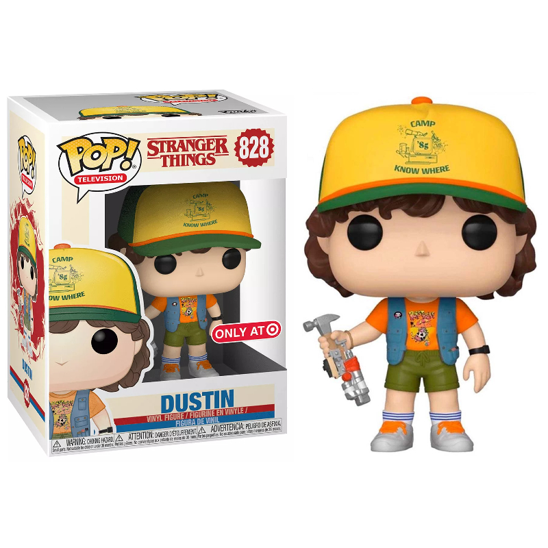 Funko Pop! Television Stranger Things Dustin 828 Exclusivo Original ...