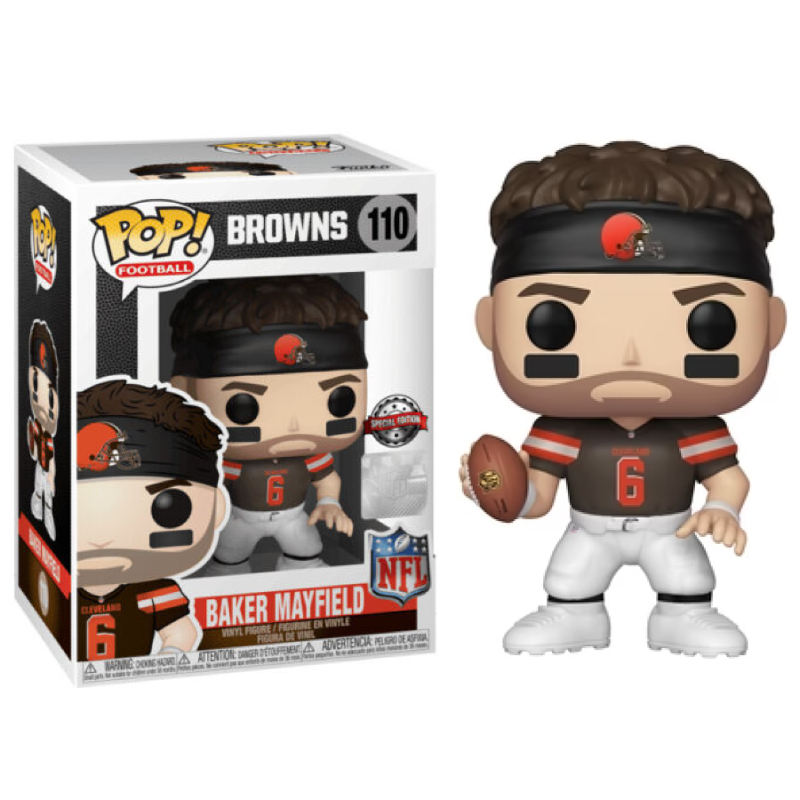 Funko Pop! Football Browns Baker Mayfield 110 Exclusivo NFL Original ...