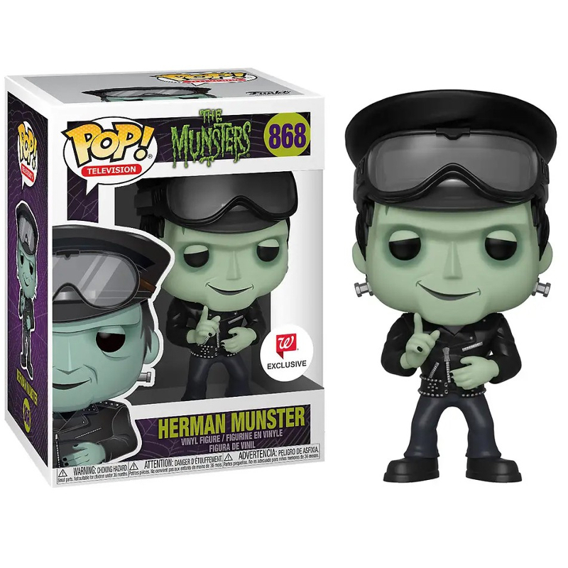 Funko Pop! Television The Munsters Herman Munster 868 Exclusivo - Moça ...