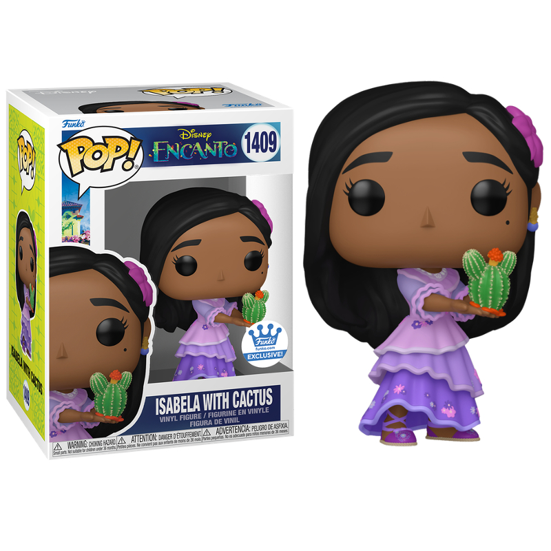 Funko Pop! Disney Encanto Isabela Madrigal with Cactus 1409 Exclusivo ...