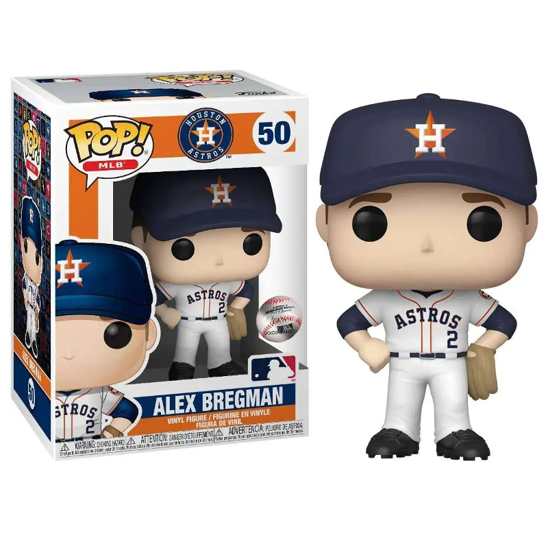 Funko Pop! MLB Alex Bregman 50 Exclusivo Original - Moça do Pop - Funko ...