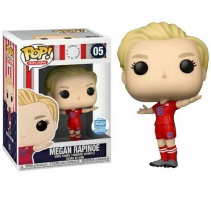 Funko Pop! Sports Legends Megan Rapinoe 05 Exclusivo Original - Moça do ...
