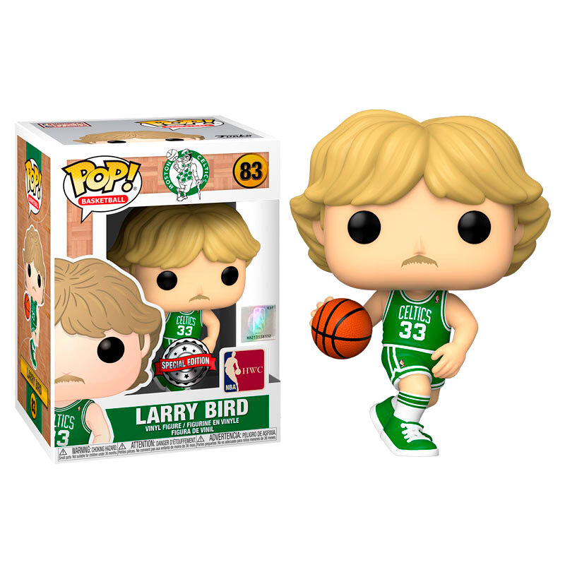 Funko Pop! Basketball NBA Larry Bird 83 Exclusivo Original Colecionave ...