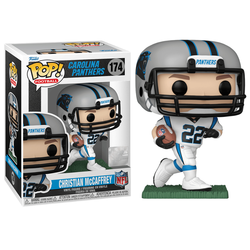 Funko Pop! Football NFL Christian McCaffrey 174 Exclusivo Original ...