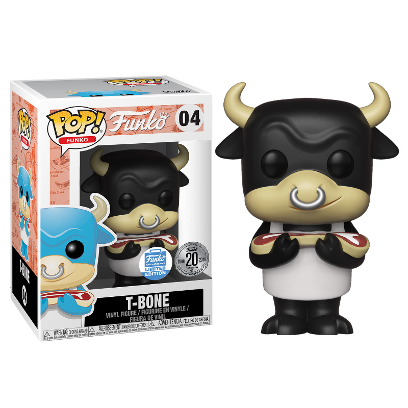 Funko Pop! Funko T-Bone 04 Exclusivo Original Colecionavel - Moça do ...