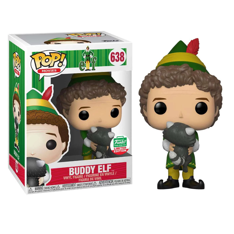 Funko Pop! Filmes Elf Buddy Elf 638 Exclusivo Original Colecionavel ...
