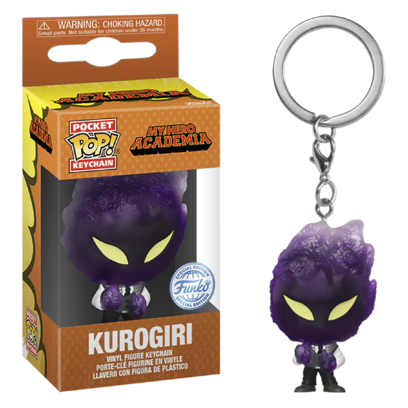 Funko Pop! Keychain Chaveiro My Hero Academia Kurogiri Exclusivo - Moça ...