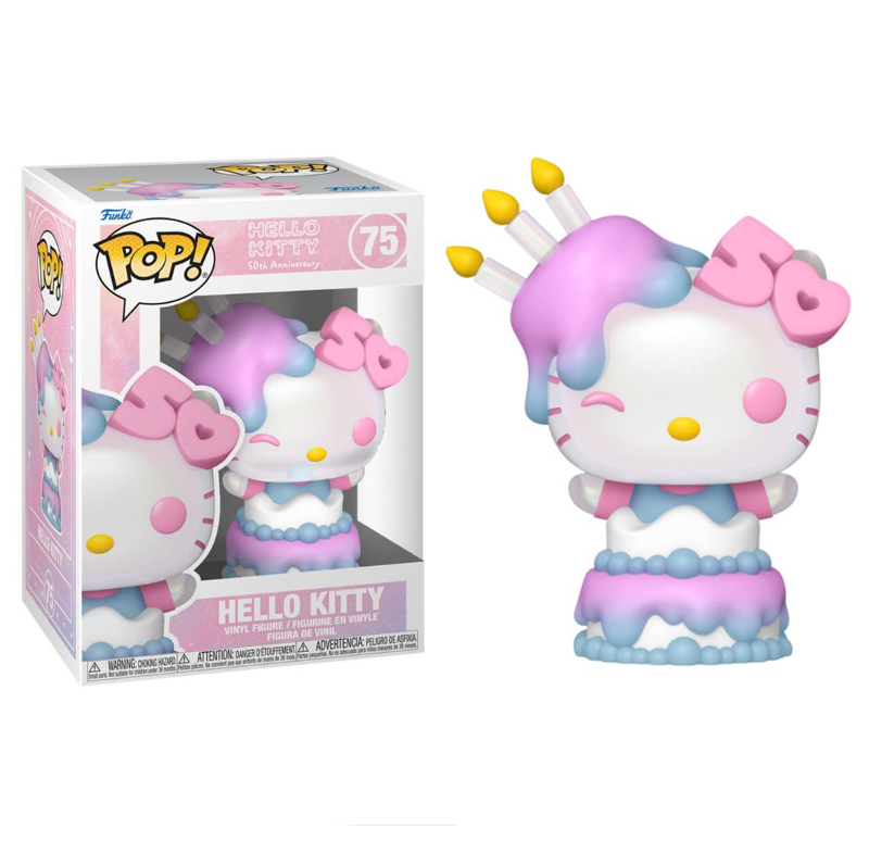 Funko Pop! Sanrio Hello Kitty in Cake 75 Original Colecionavel - Moça ...