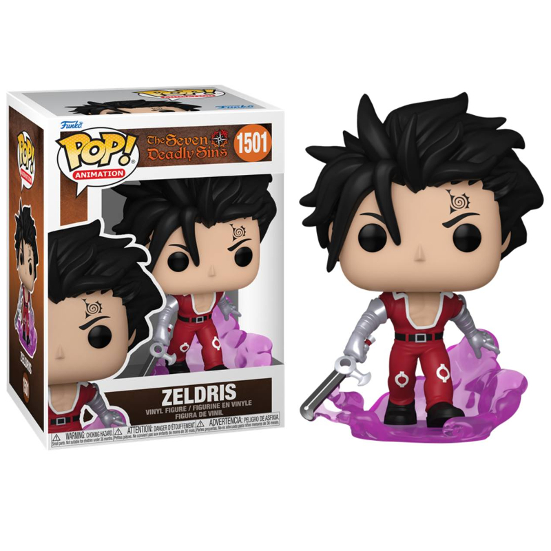 Funko Pop! Animation The Seven Deadly Sins Zeldris 1501 Original - Moça ...