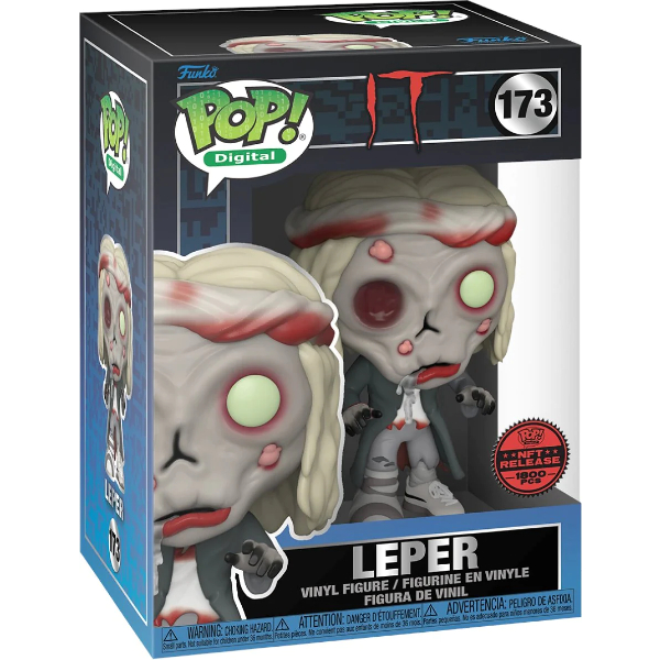 Funko Pop! Digital NFT Filme IT Leper 173 Exclusivo Original - Moça do ...