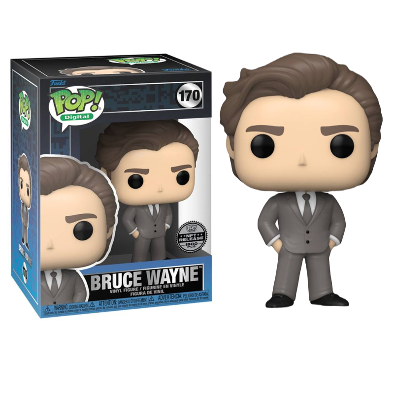 Funko Pop! Digital NFT Batman Bruce Wayne 170 Exclusivo Original - Moça ...