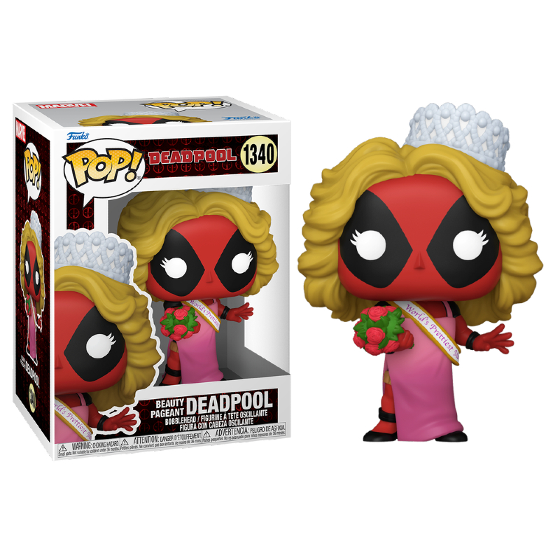 Funko Pop! Marvel Beauty Pageant Deadpool 1340 Original Colecionavel ...