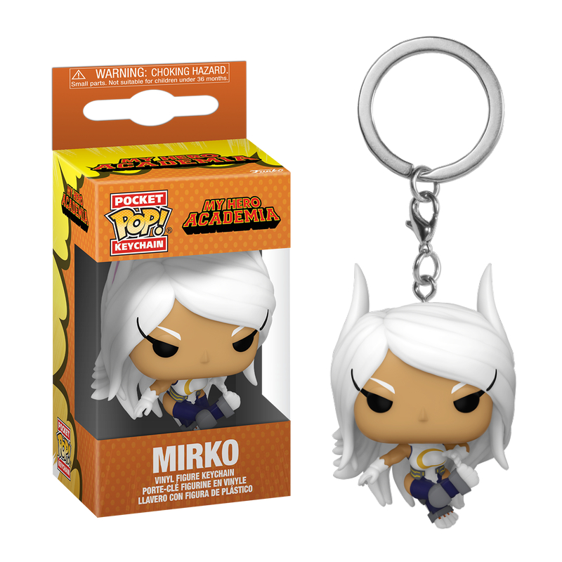 Funko Pop! Keychain Chaveiro My Hero Academia Mirko Original - Moça do ...
