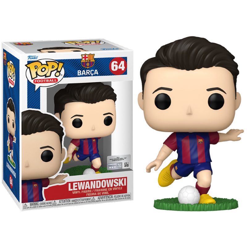 Funko Pop! Football Barça Futebol Barcelona Lewandowski 64 Original ...
