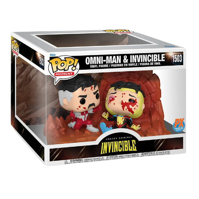 Funko Pop! Moment Invincible Omni-Man & Invincible 1503 Exclusivo ...