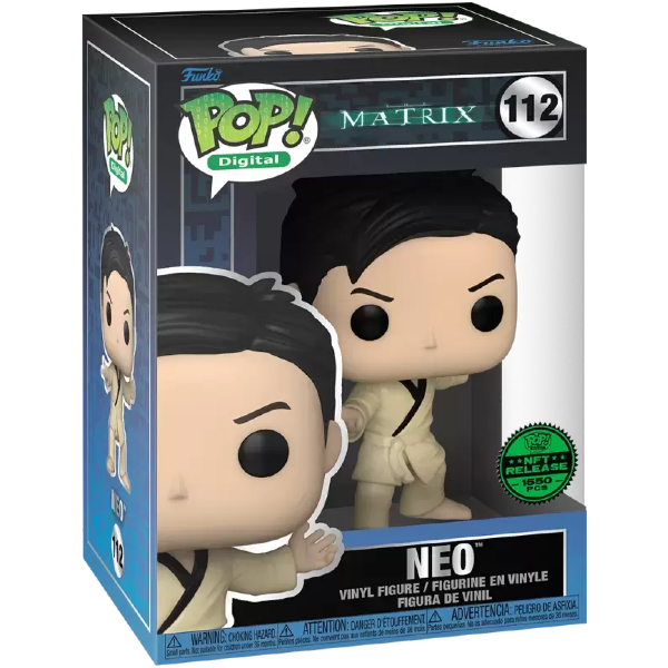 Funko Pop! Digital NFT Filme Matrix Neo 112 Exclusivo Original - Moça ...