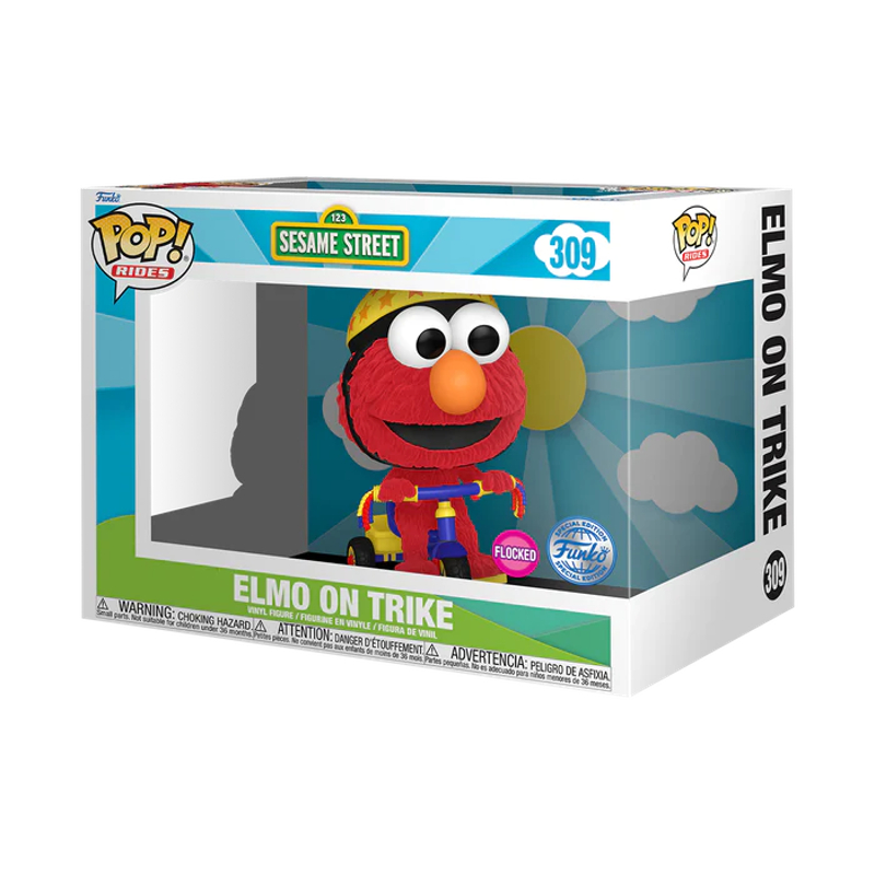 Funko Pop! Rides Sesame Street Elmo On Trike 309 Exclusivo - Moça do ...