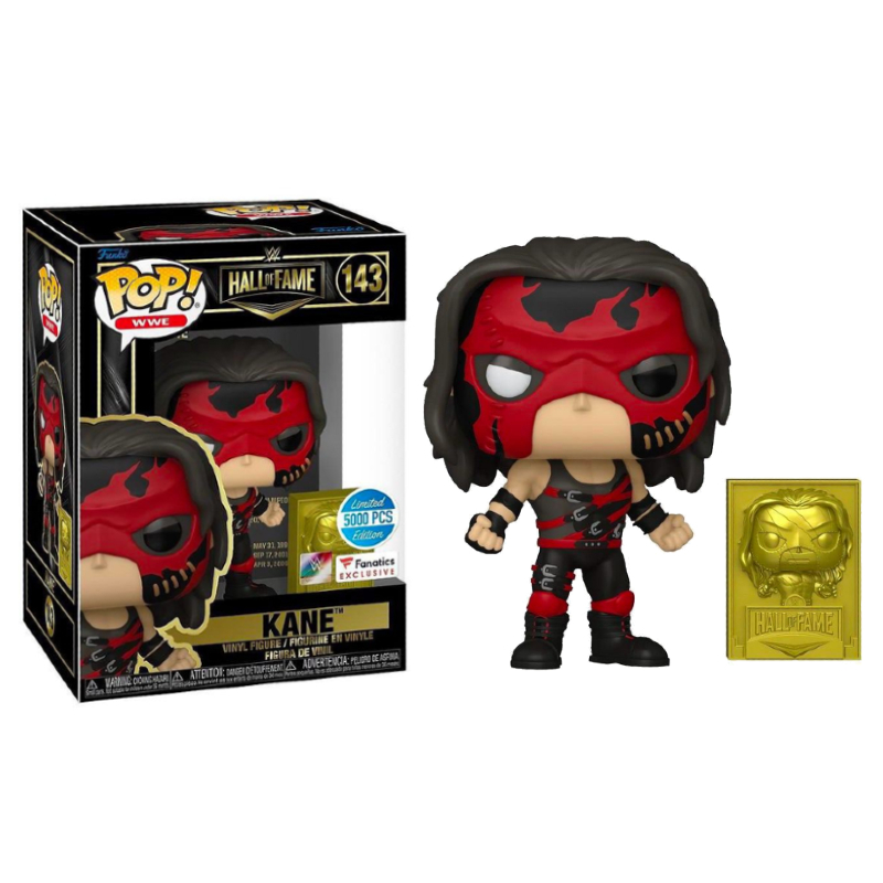 Funko Pop! WWE Hall Of Fame Kane 143 Exclusivo - Moça do Pop - Funko ...
