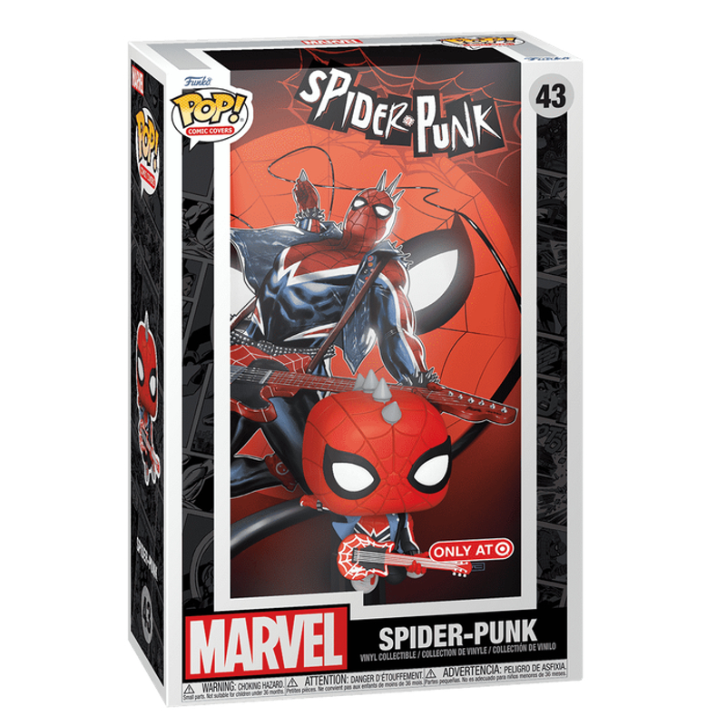 Funko Pop! Comic Covers Marvel Spider Man Spider-Punk 43 Exclusivo ...