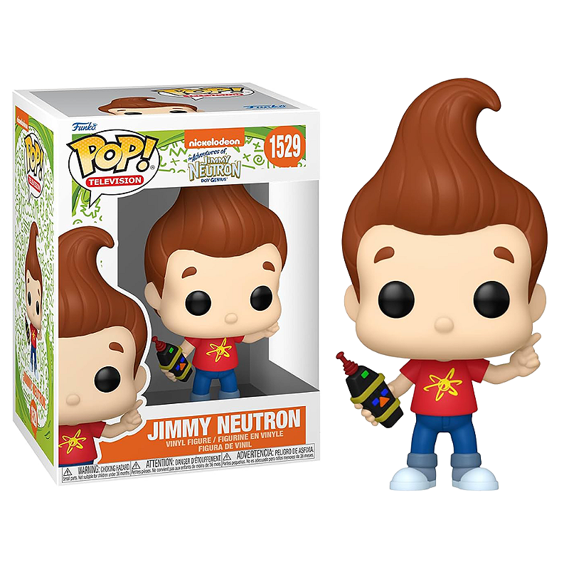 Funko Pop! Television Nickelodeon Jimmy Neutron 1529 Original - Moça do ...