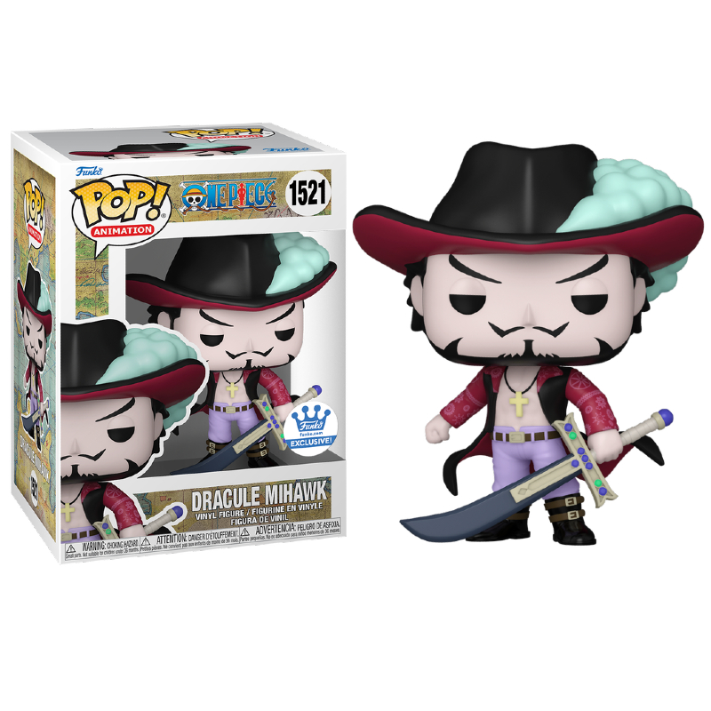 Funko Pop! Animation One Piece Dracule Mihawk 1521 Exclusivo Original ...