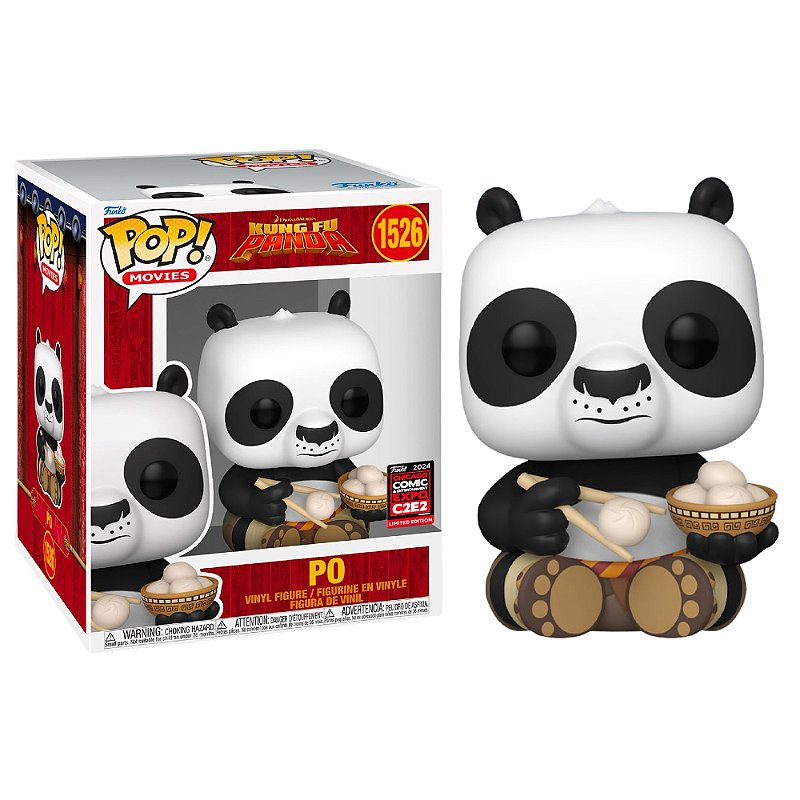 Funko Pop! Filmes Kung Fu Panda Po 1526 Exclusivo Original - Moça do ...