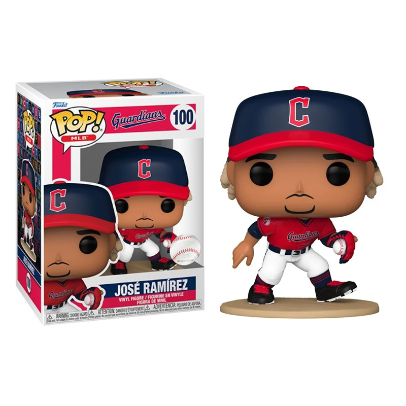 Funko Pop! MLB Cleveland Guardians Jose Ramirez 100 Exclusivo - Moça do ...