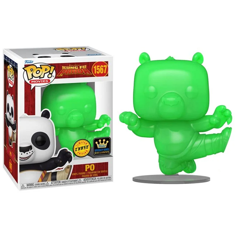 Funko Pop! Filme Kung Fu Panda Po 1567 Exclusivo Chase Original - Moça ...