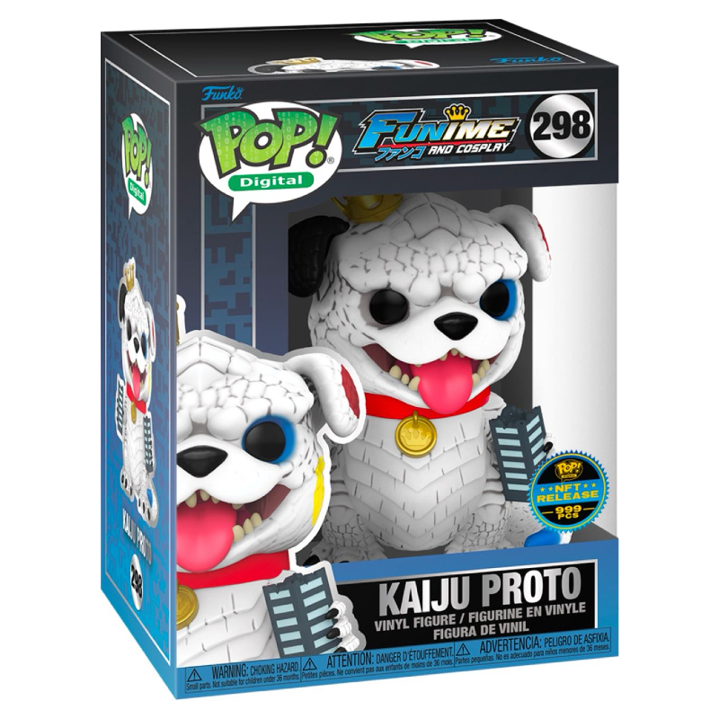 Funko Pop! Digital NFT Funime Kaiju Proto 298 Exclusivo Original - Moça ...