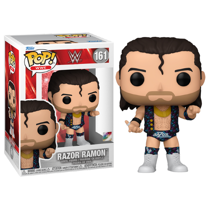 Funko Pop! WWE Razor Ramon 161 Exclusivo Original Colecionavel - Moça ...